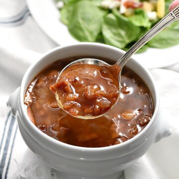 Hot Bacon Dressing - Cooking with Curls