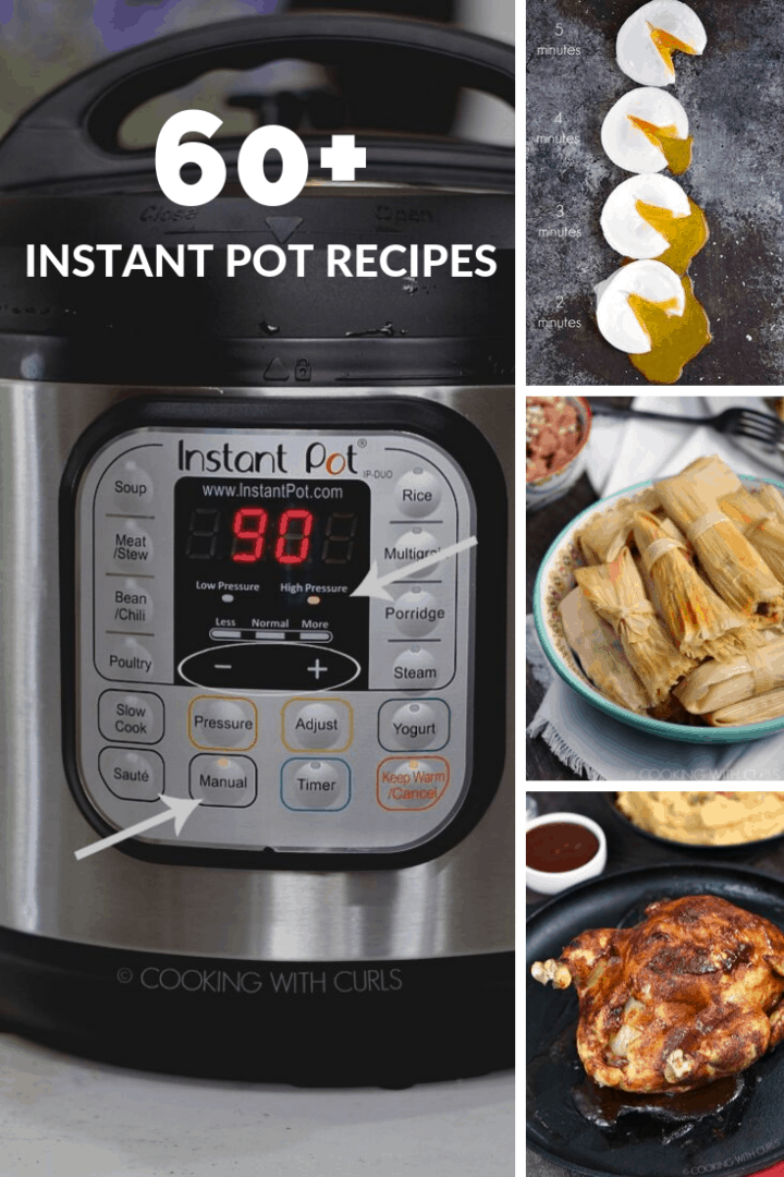 Instant Pot Recipes: More than 90 Recipes - Cooking with Curls