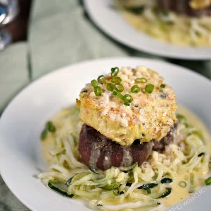 Crab Cake Filet Mignon - Cooking with Curls