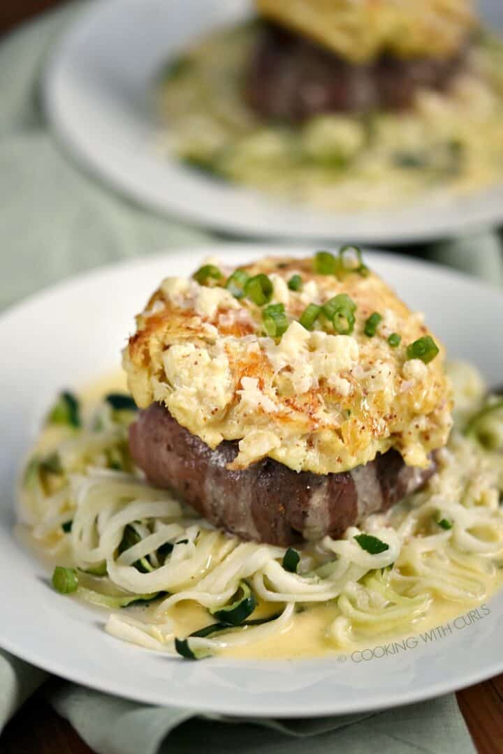 Crab Cake Filet Mignon - Cooking with Curls