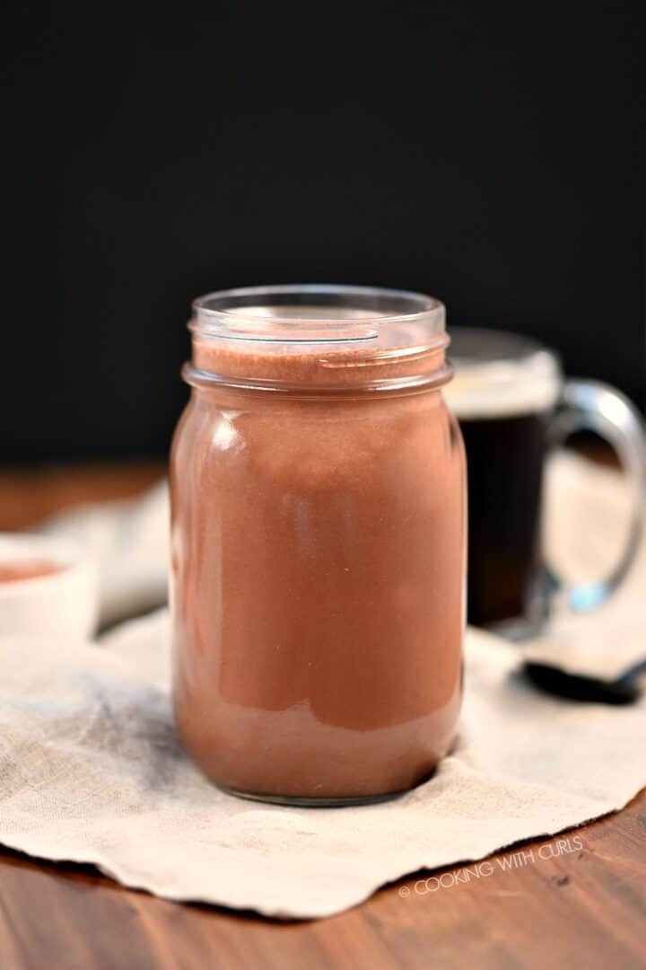 Peppermint Mocha Creamer - Cooking with Curls