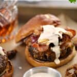 Irish Pub Burgers - Cooking With Curls