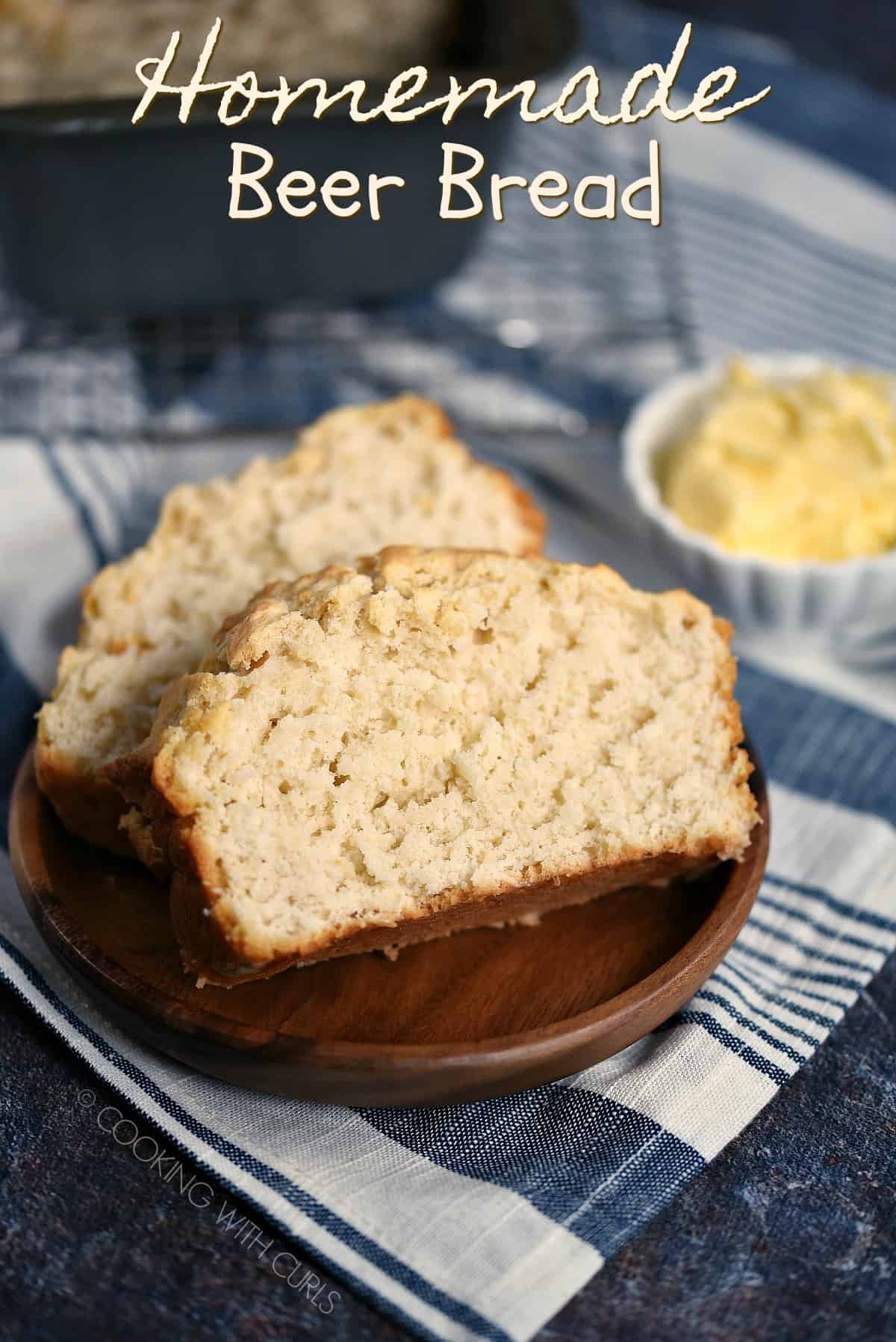 Homemade Beer Bread - Cooking with Curls