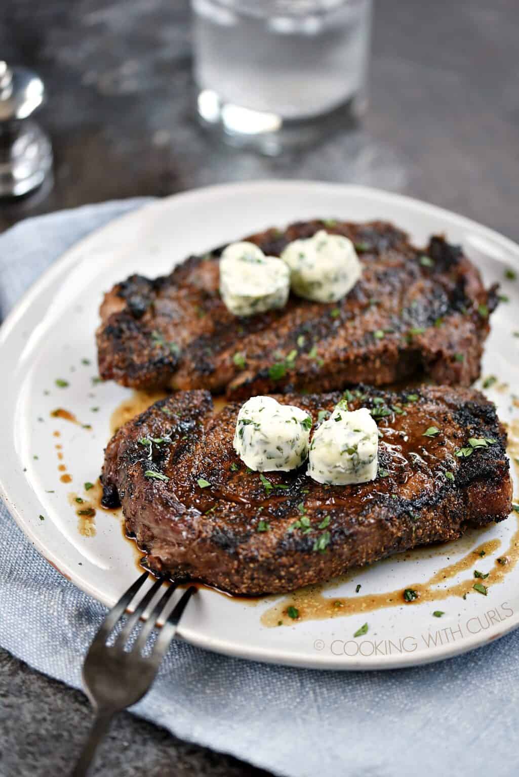 Japanese Hibachi Steak and Salmon - Cooking with Curls