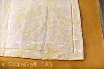 Puff Pastry Apple Tart - Cooking with Curls
