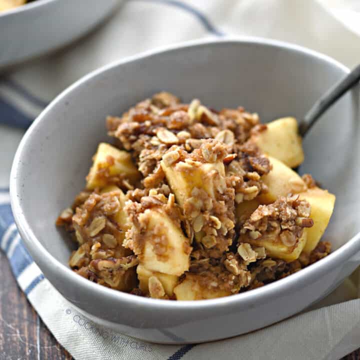 Instant Pot Apple Crisp - Cooking with Curls