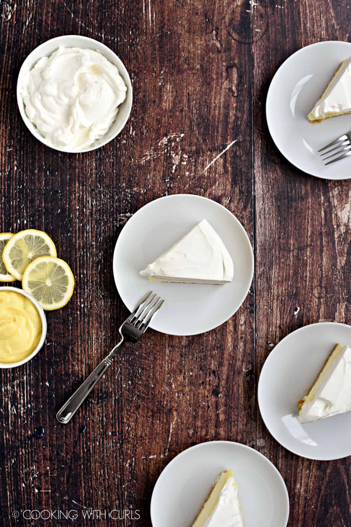 Instant Pot Lemon Cheesecake - Cooking with Curls