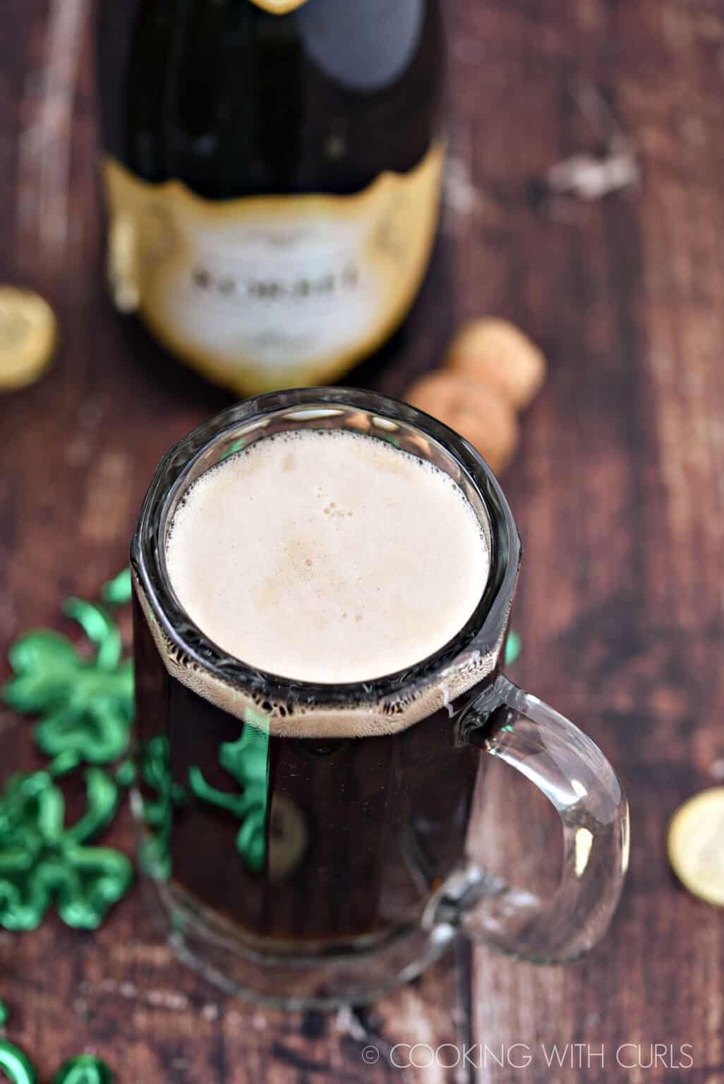 Black Velvet Beer Cocktail - Cooking with Curls