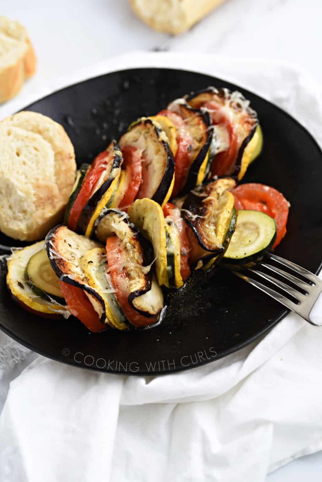 Vegetable Tian Recipe - Cooking with Curls