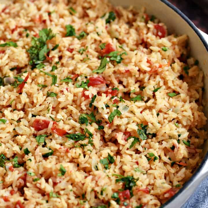 Authentic Mexican Rice - Cooking with Curls