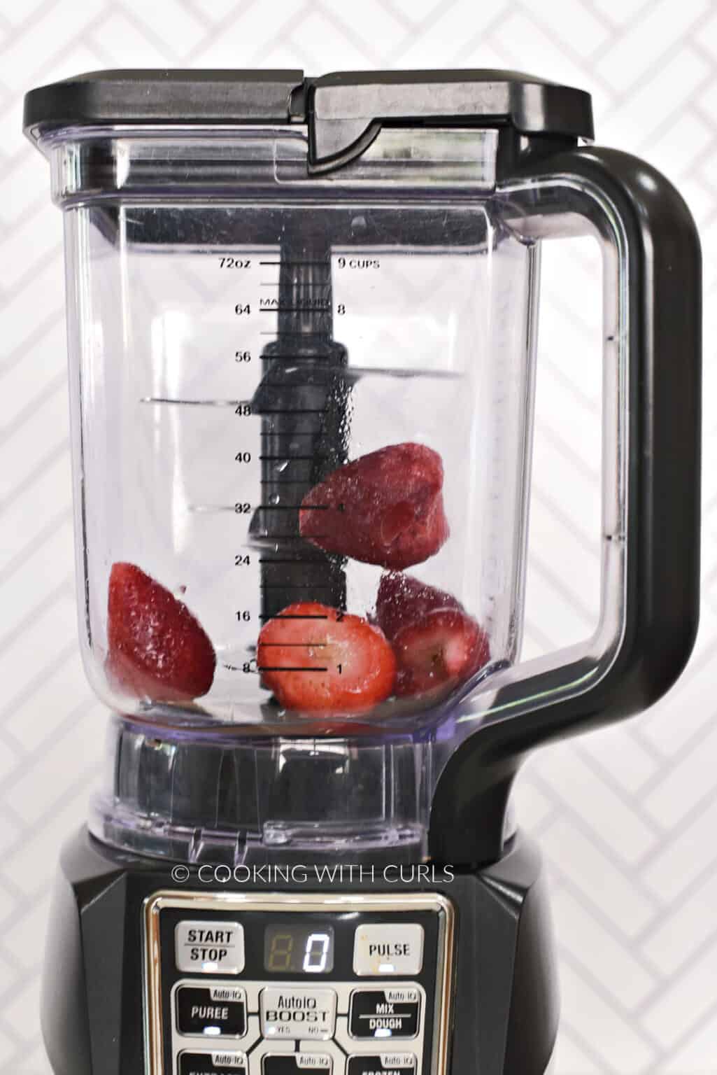 Layered Berry Pina Colada - Cooking with Curls