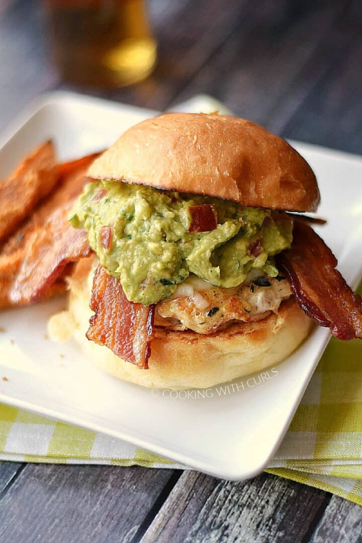 California Chicken Club Sandwich - Cooking with Curls