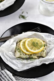 Lemon-Dill Cod in Parchment - Cooking with Curls