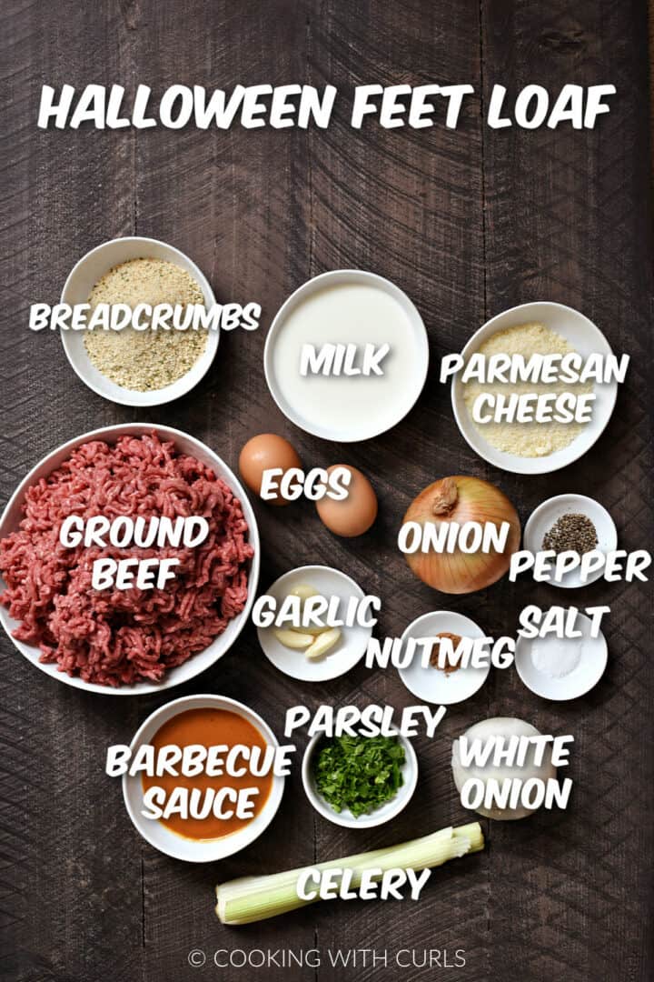 Halloween Feet Loaf - Cooking with Curls