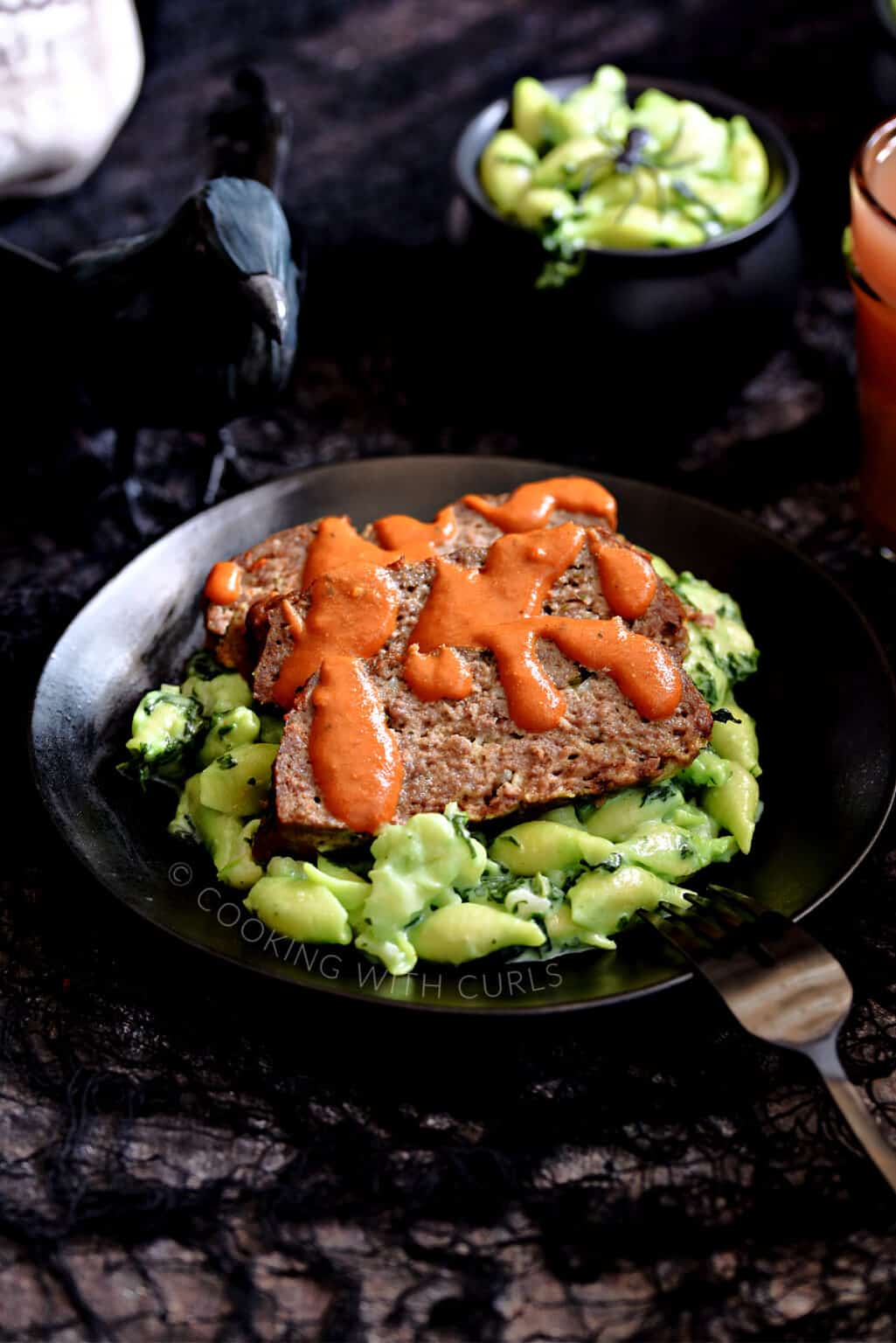 Halloween Feet Loaf - Cooking with Curls