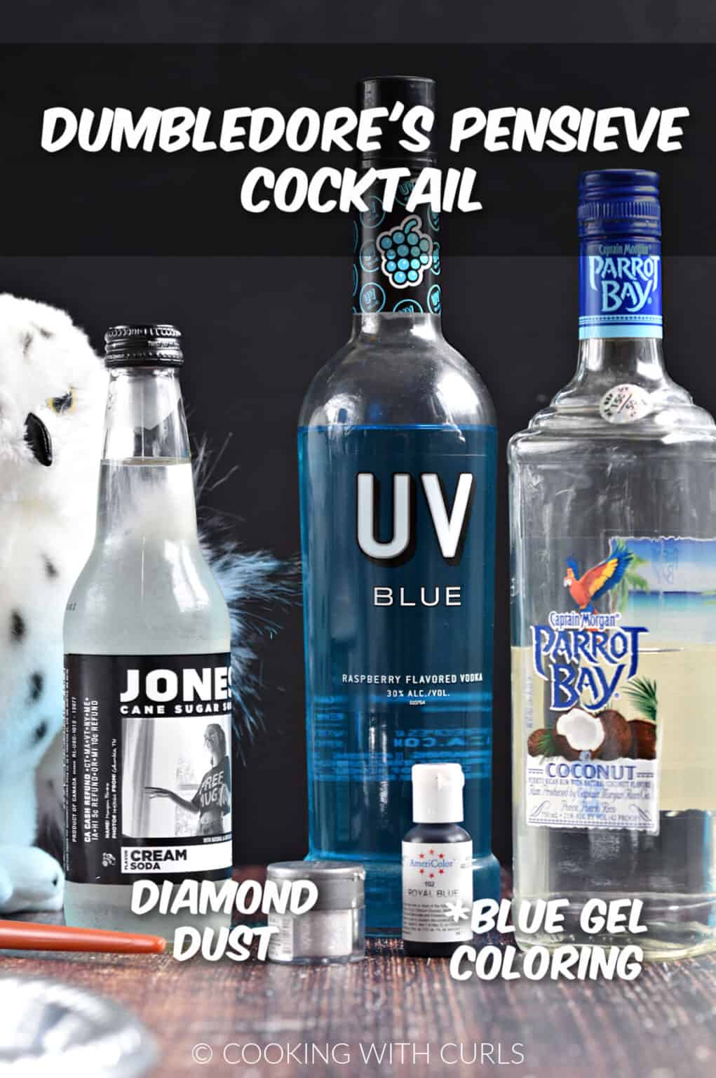 Dumbledore's Pensieve Cocktail - Cooking with Curls