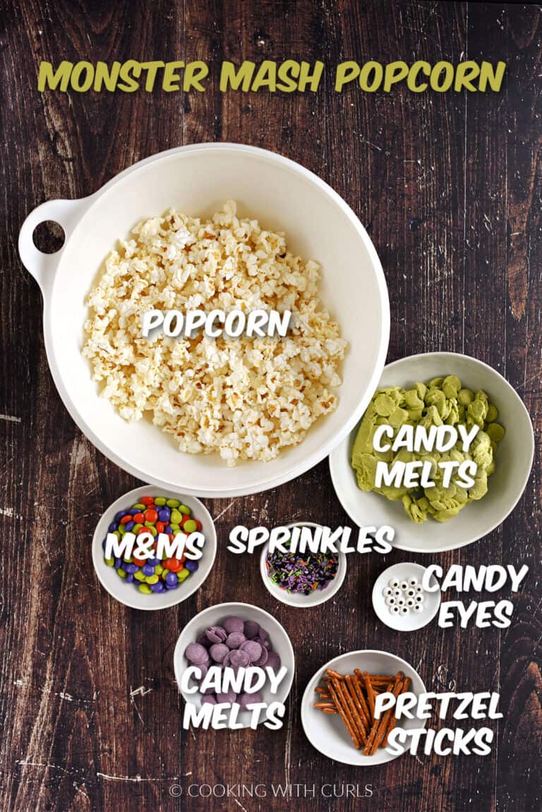 Monster Mash Popcorn - Cooking with Curls