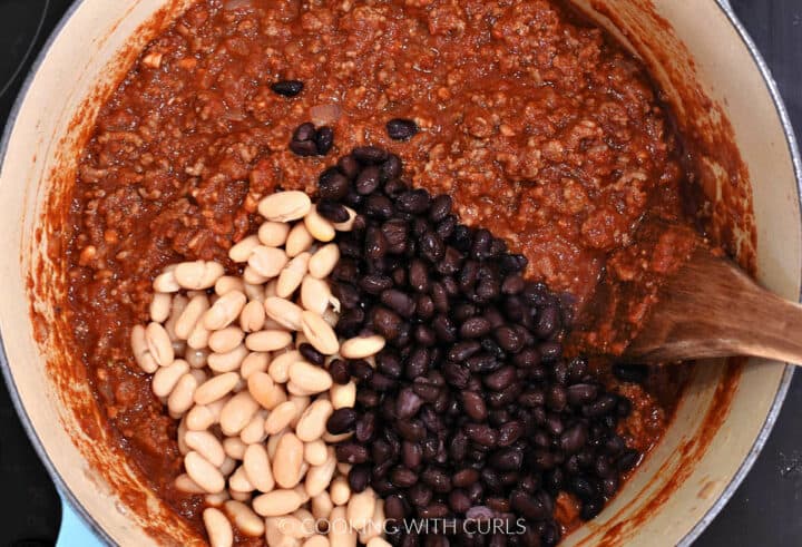 Spooky Halloween Chili - Cooking with Curls