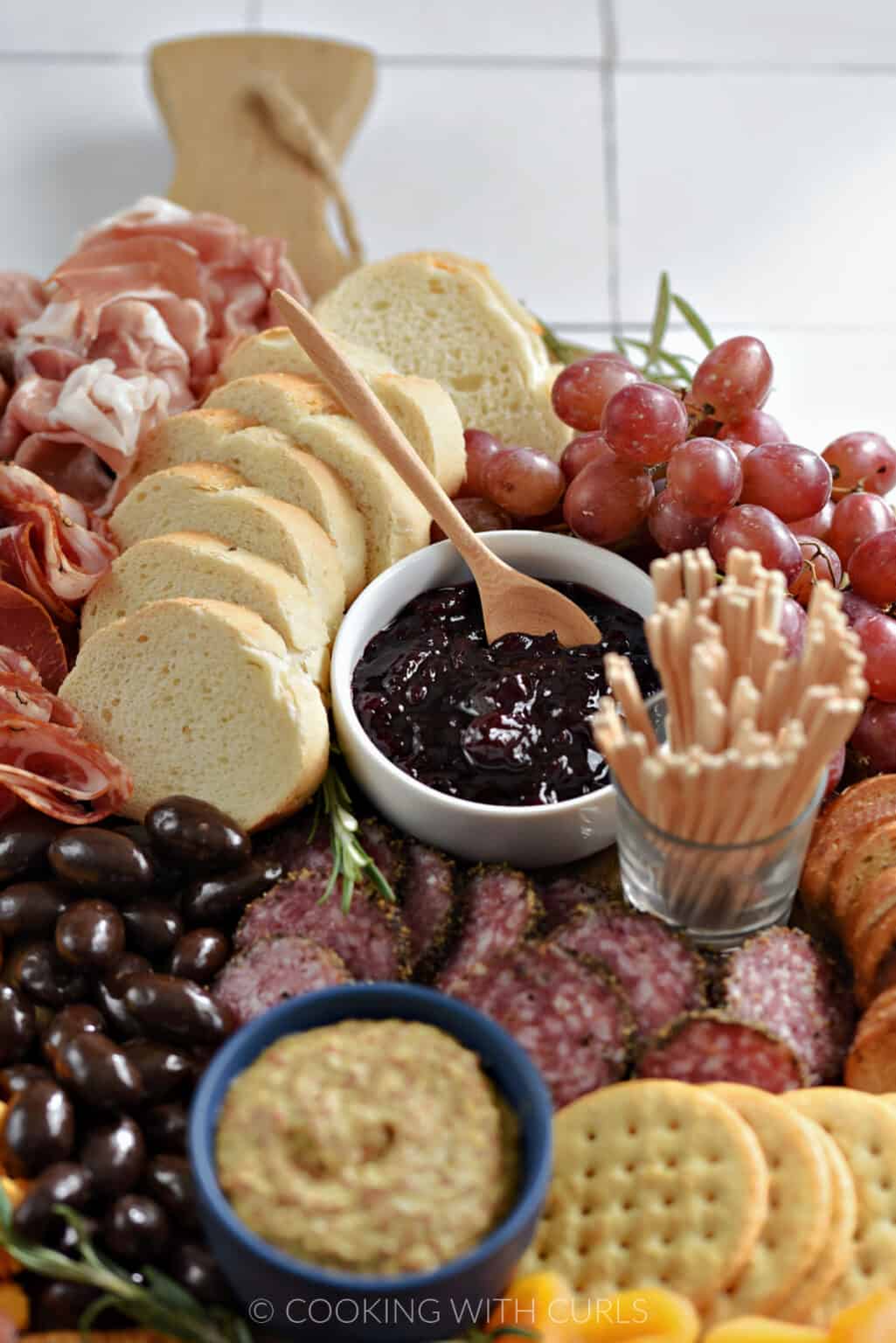 The Ultimate Appetizer Board - Cooking with Curls