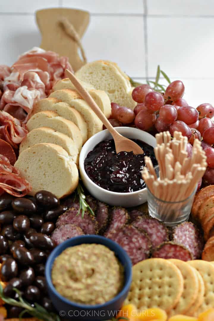 The Ultimate Appetizer Board - Cooking with Curls