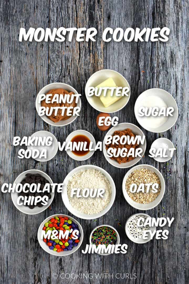 Monster Cookies - Cooking with Curls