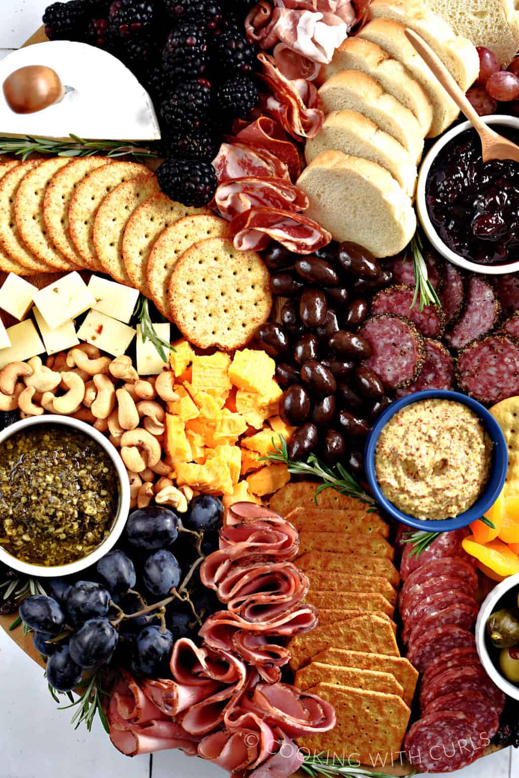 The Ultimate Appetizer Board - Cooking with Curls