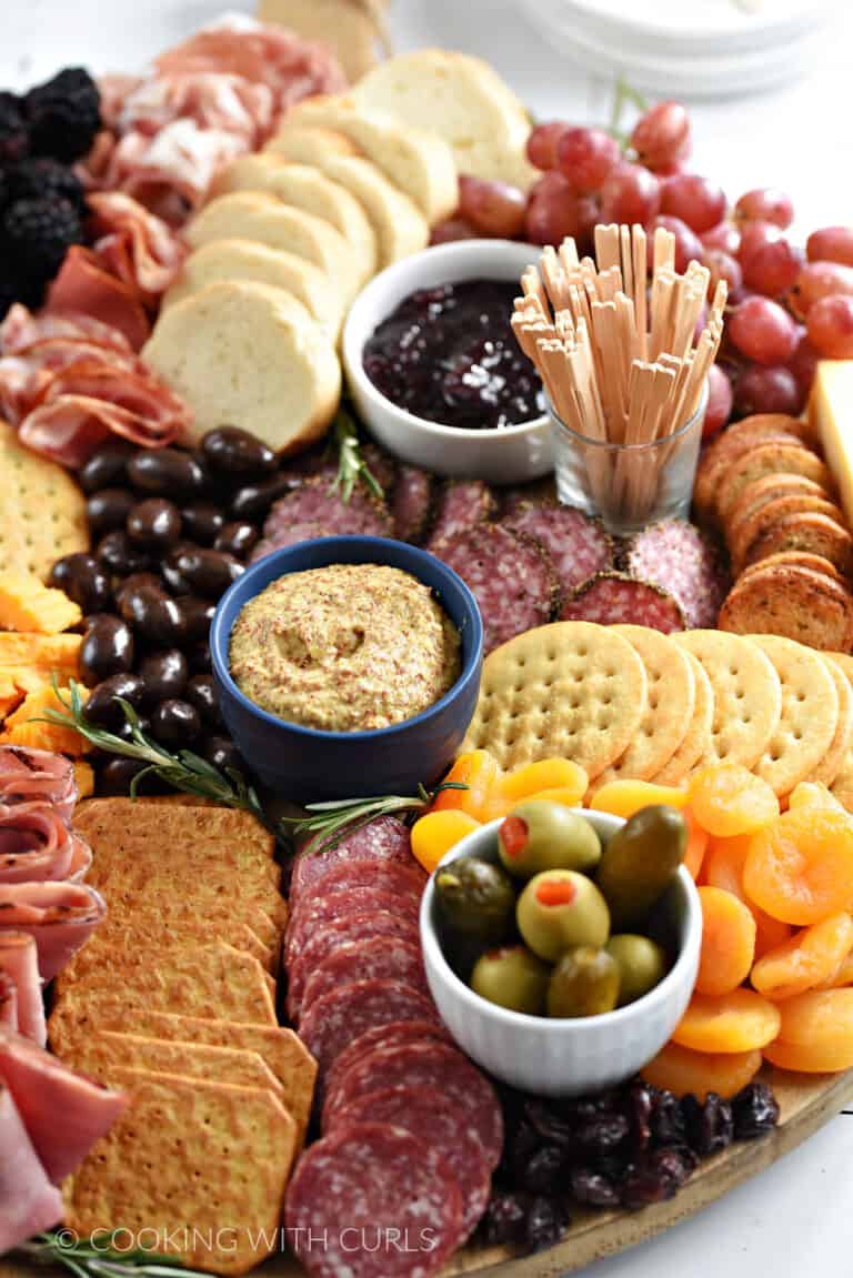 The Ultimate Appetizer Board - Cooking with Curls