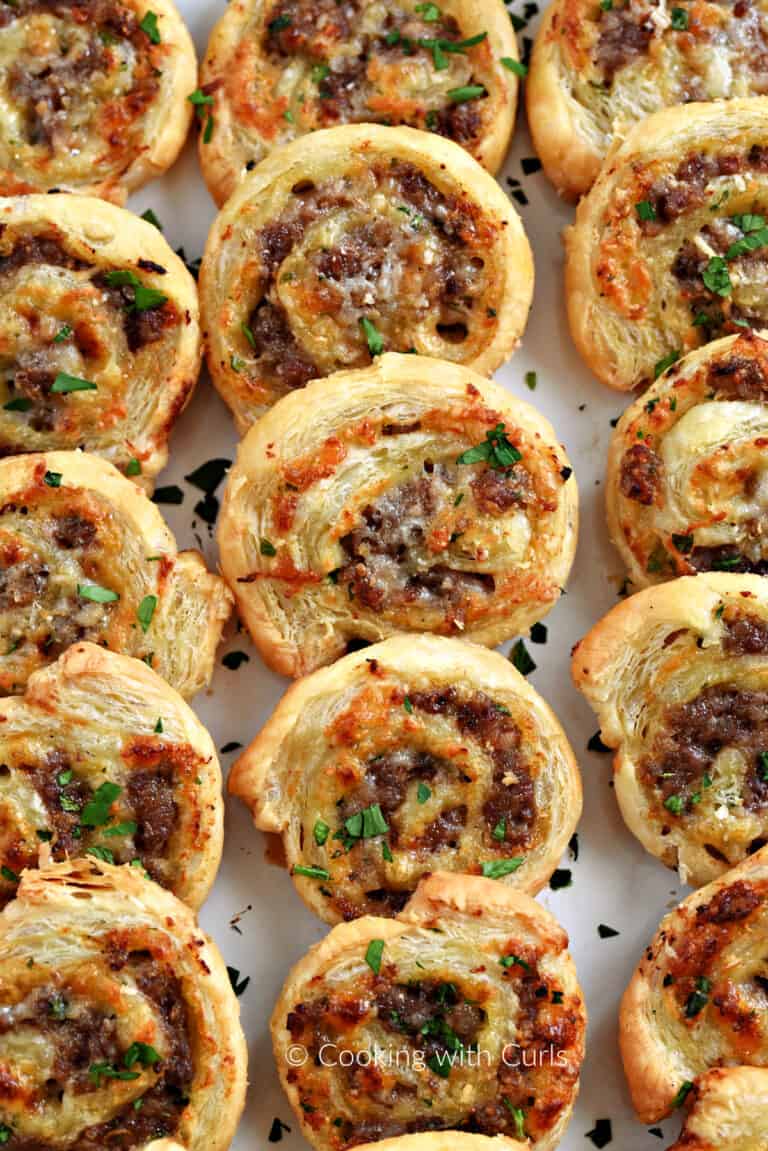 Sausage Pinwheels Recipe - Cooking with Curls