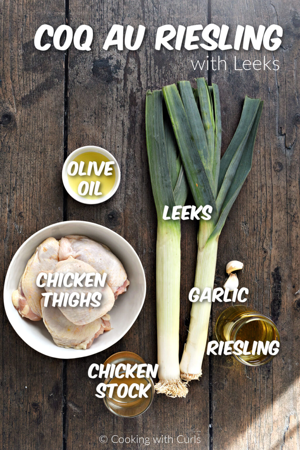 Coq au Riesling - Cooking with Curls