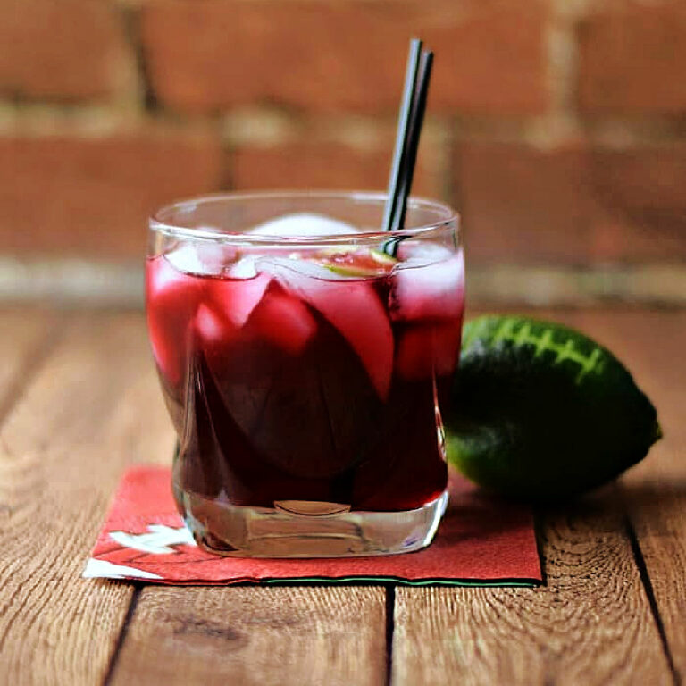 Royal Blue Martini - Cooking with Curls