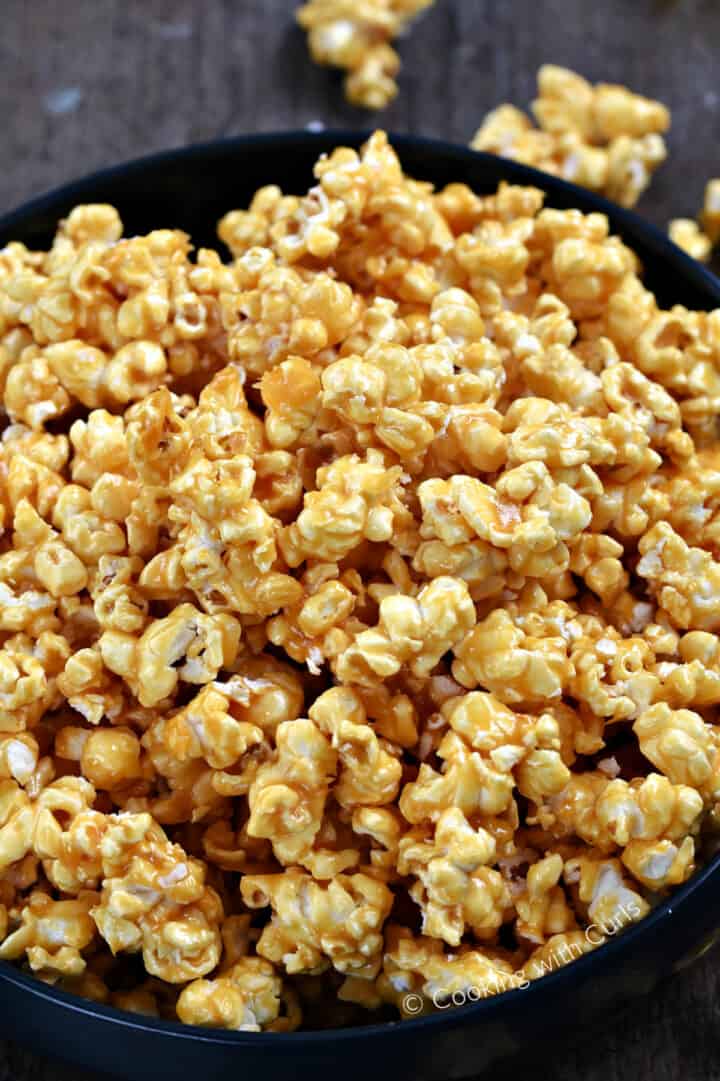 Honey Lemon Popcorn - Cooking with Curls