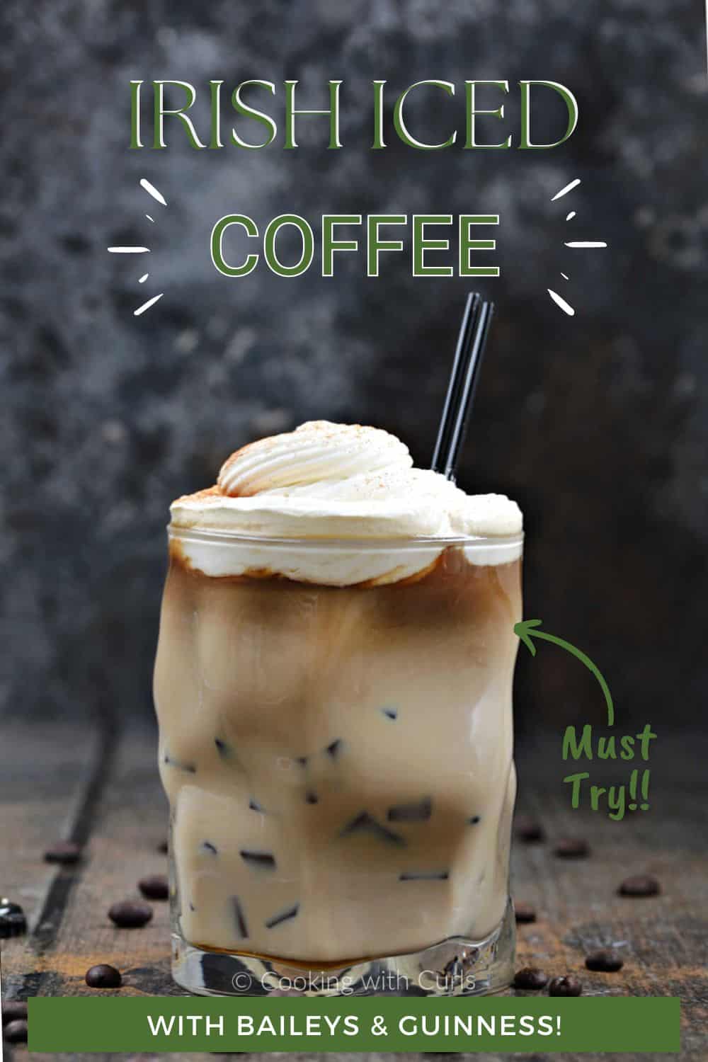 Irish Iced Coffee - Cooking with Curls