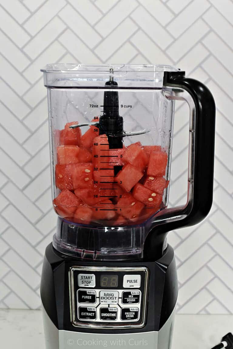 Watermelon Agua Fresca - Cooking with Curls