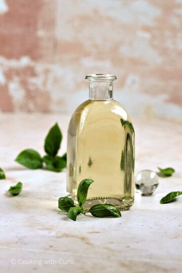 Basil Simple Syrup Recipe - Cooking with Curls