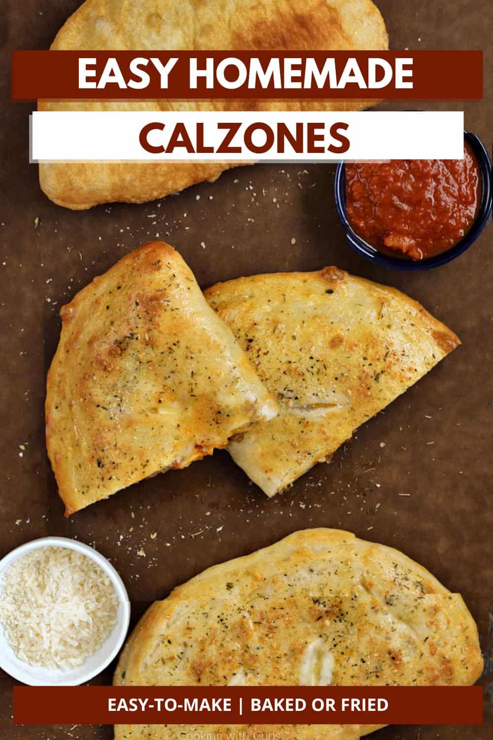 Easy Homemade Calzone Recipe - Cooking with Curls