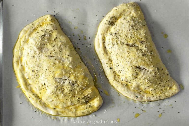 Easy Homemade Calzone Recipe - Cooking with Curls