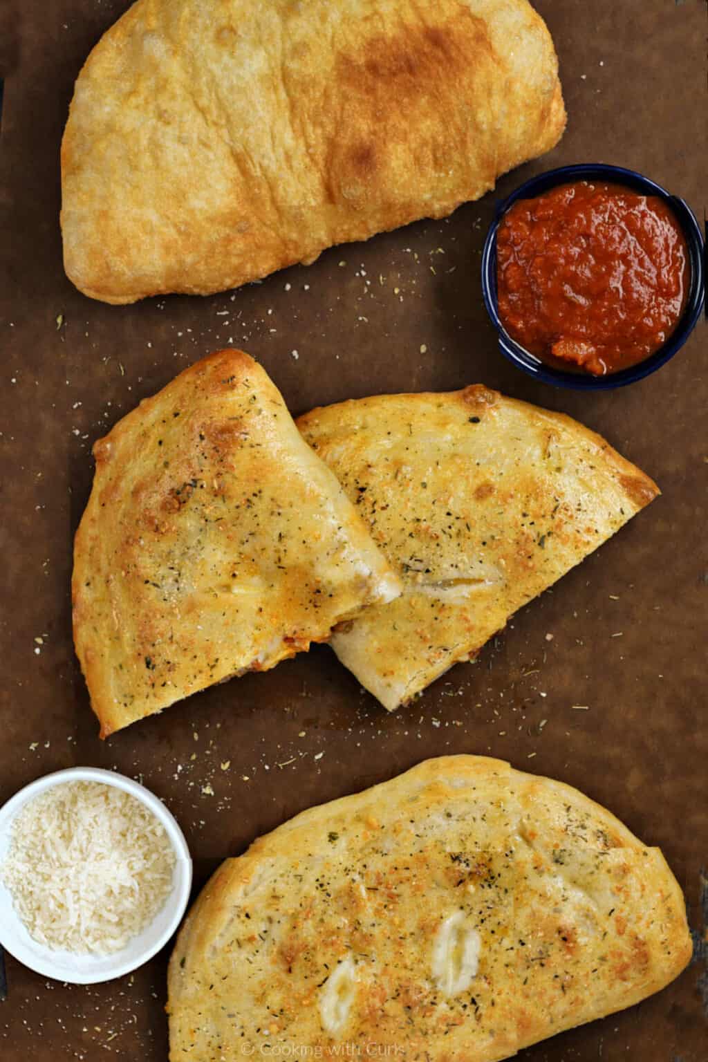 Easy Homemade Calzone Recipe - Cooking with Curls