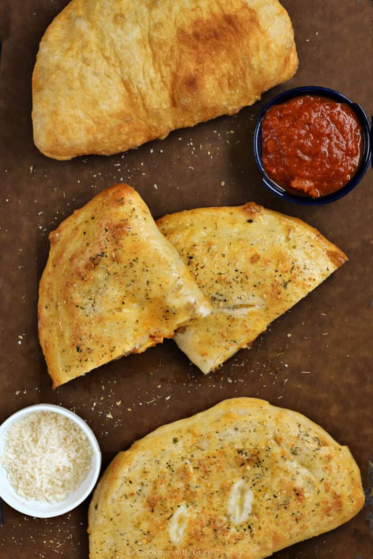 Easy Homemade Calzone Recipe - Cooking with Curls