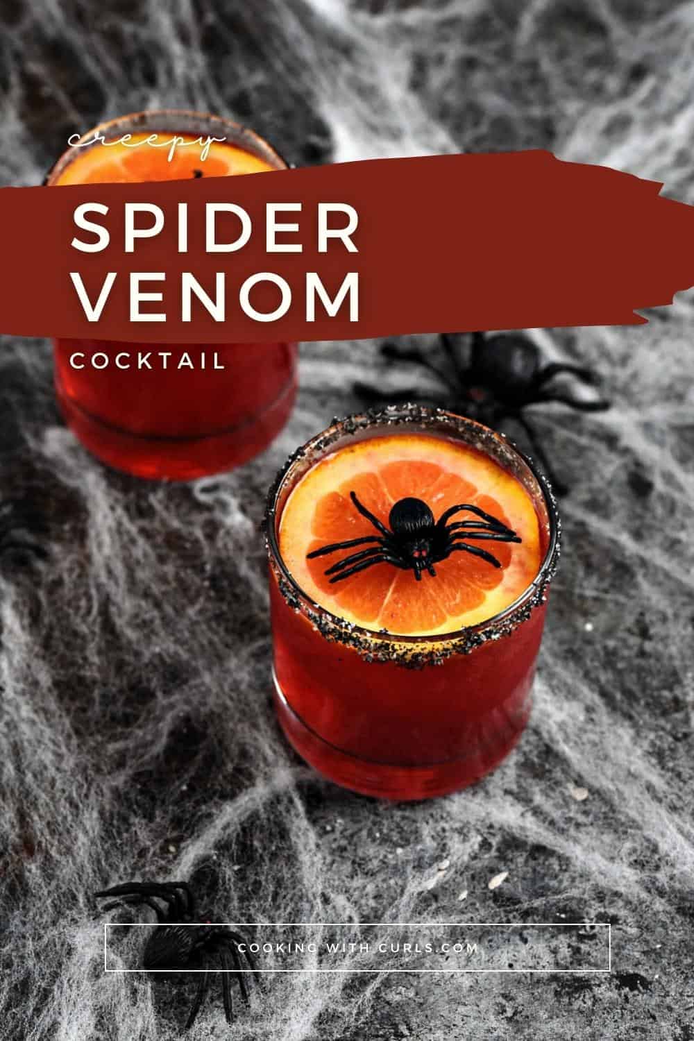 Spider Venom Cocktail - Cooking with Curls