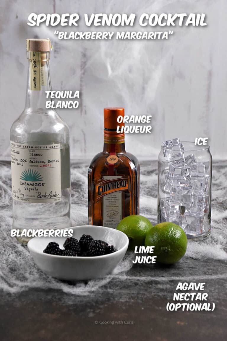 Spider Venom Cocktail - Cooking with Curls