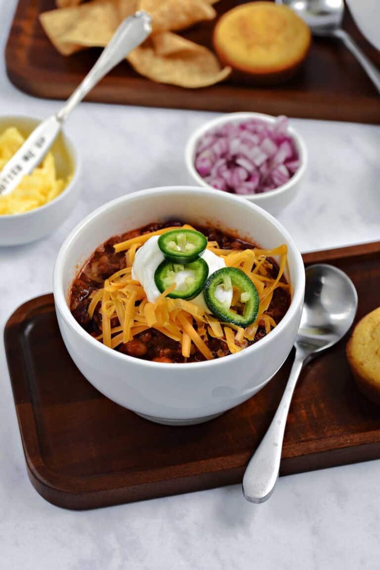 Spicy Chili Recipe - Cooking with Curls