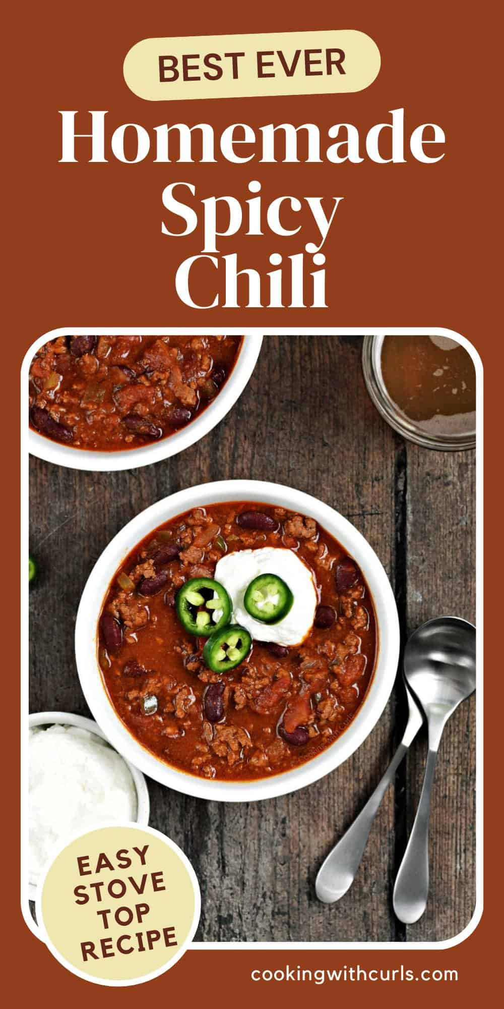 Spicy Chili Recipe - Cooking with Curls
