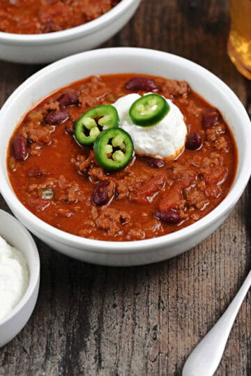 Spicy Chili Recipe - Cooking with Curls