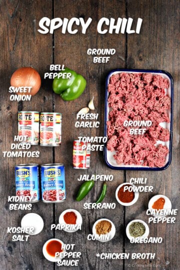 Spicy Chili Recipe - Cooking with Curls